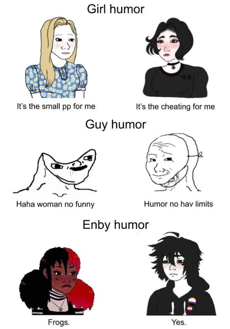 Jeez enbys look superior | Fandom