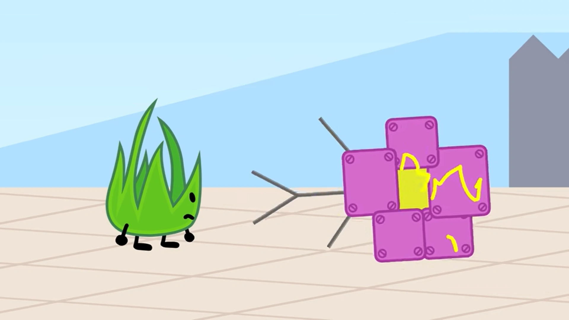 What the... OW! Robot Flower, you're zappy! | Fandom