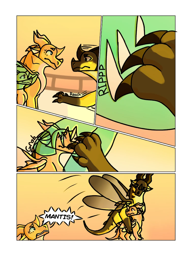 Finished comic page #6 | Fandom