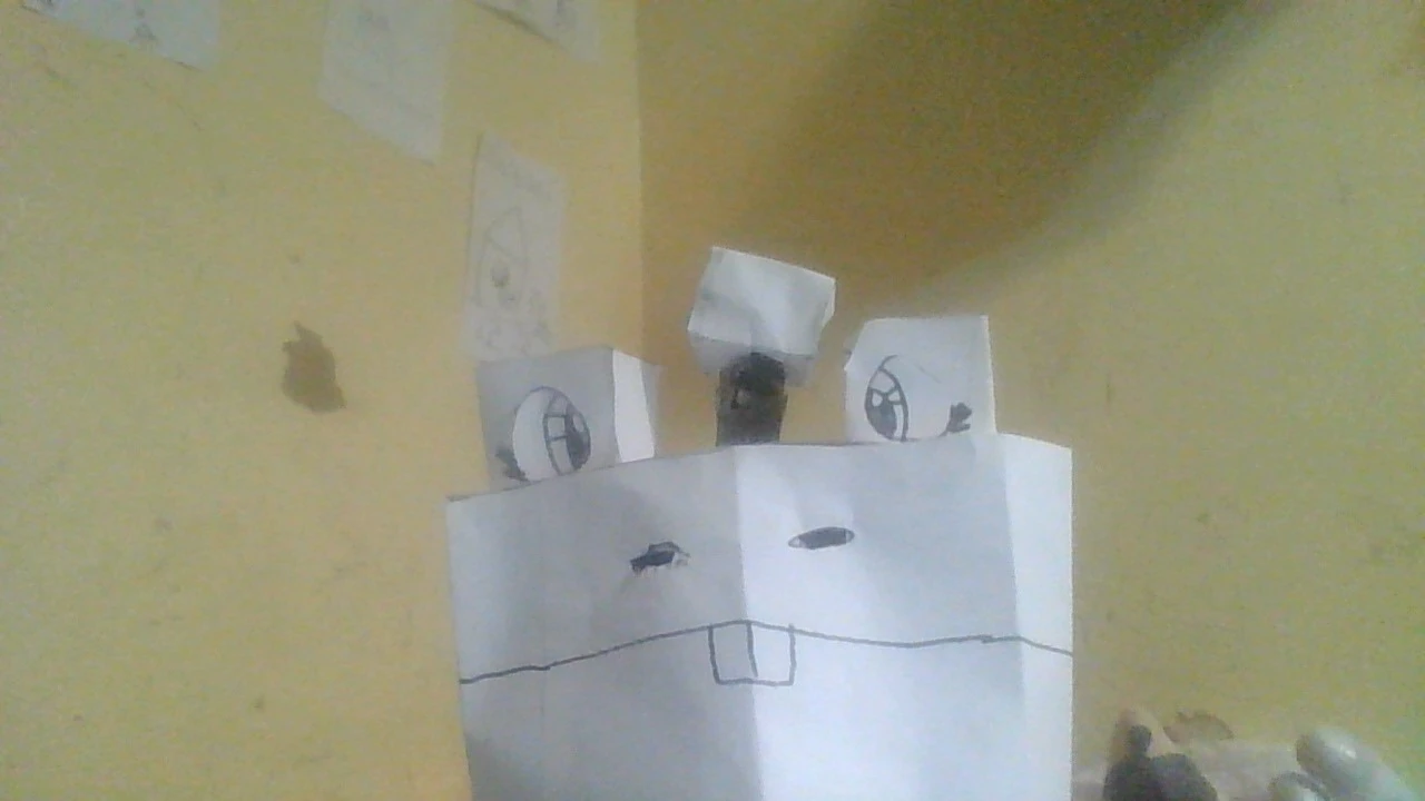 paper happy frog head | Fandom