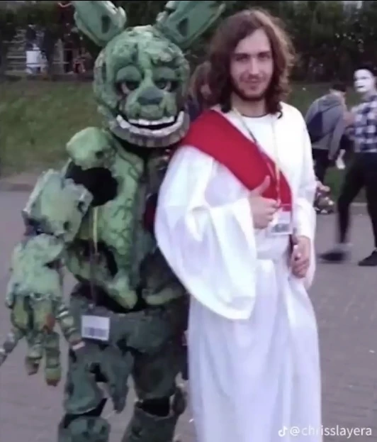 Springtrap met Jesus | Fandom