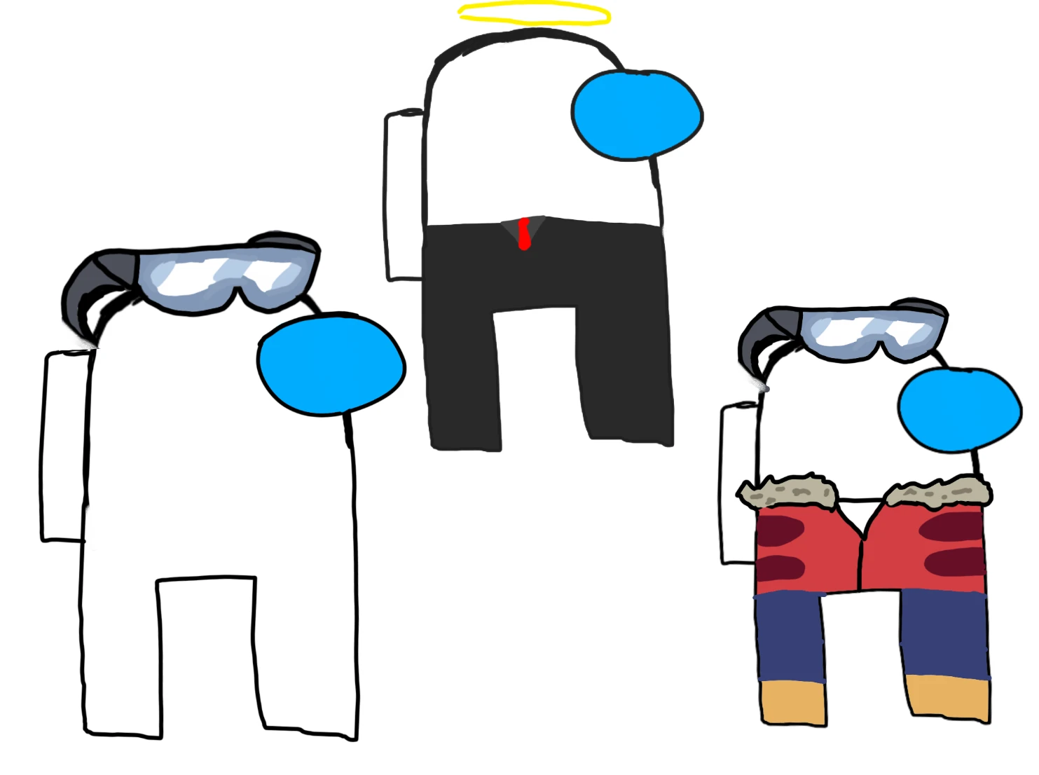 Among Us Wiki White Crewmate Collection! | Fandom