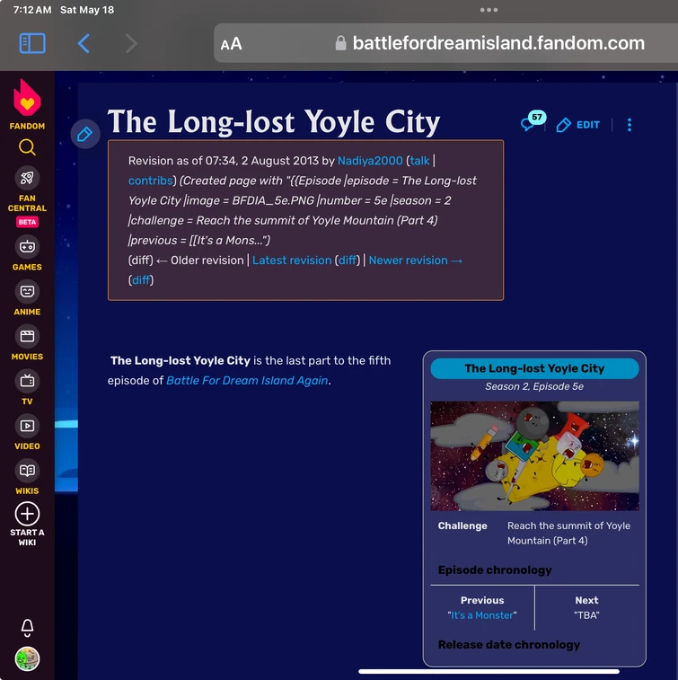 Describe the picture the user above you posted | Fandom