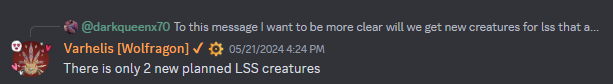 chat we might not even get any other new lss creatures | Fandom