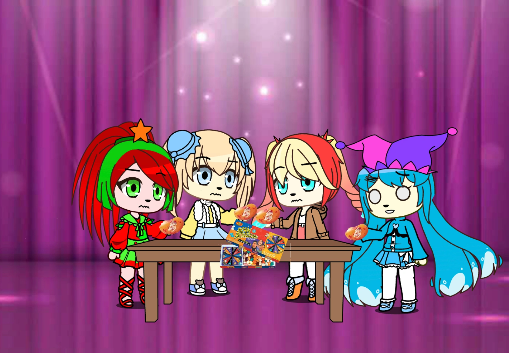 RP:memoping,cozyping,wishping and giftping try the bean boozled ...