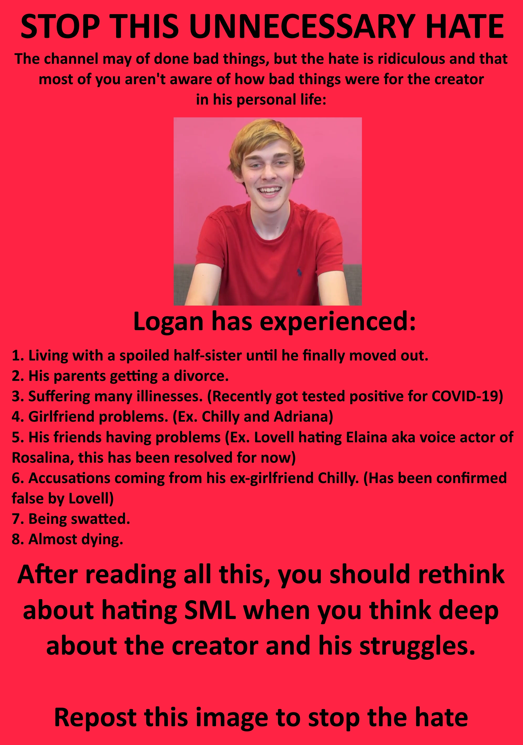 Send this to people who hate SML, they don't understand what made it so ...