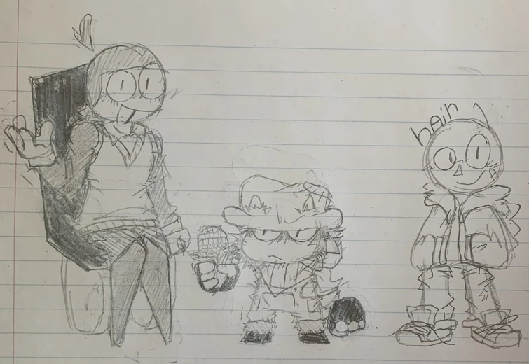 redesigning my headcanon designs for the zillionth time because i can ...