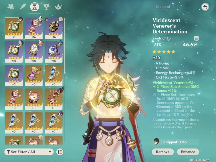 My Xiao build (In Progress) | Fandom