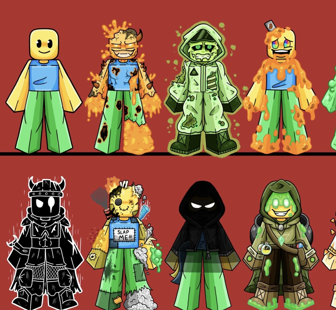 My Noob designs remastered | Fandom