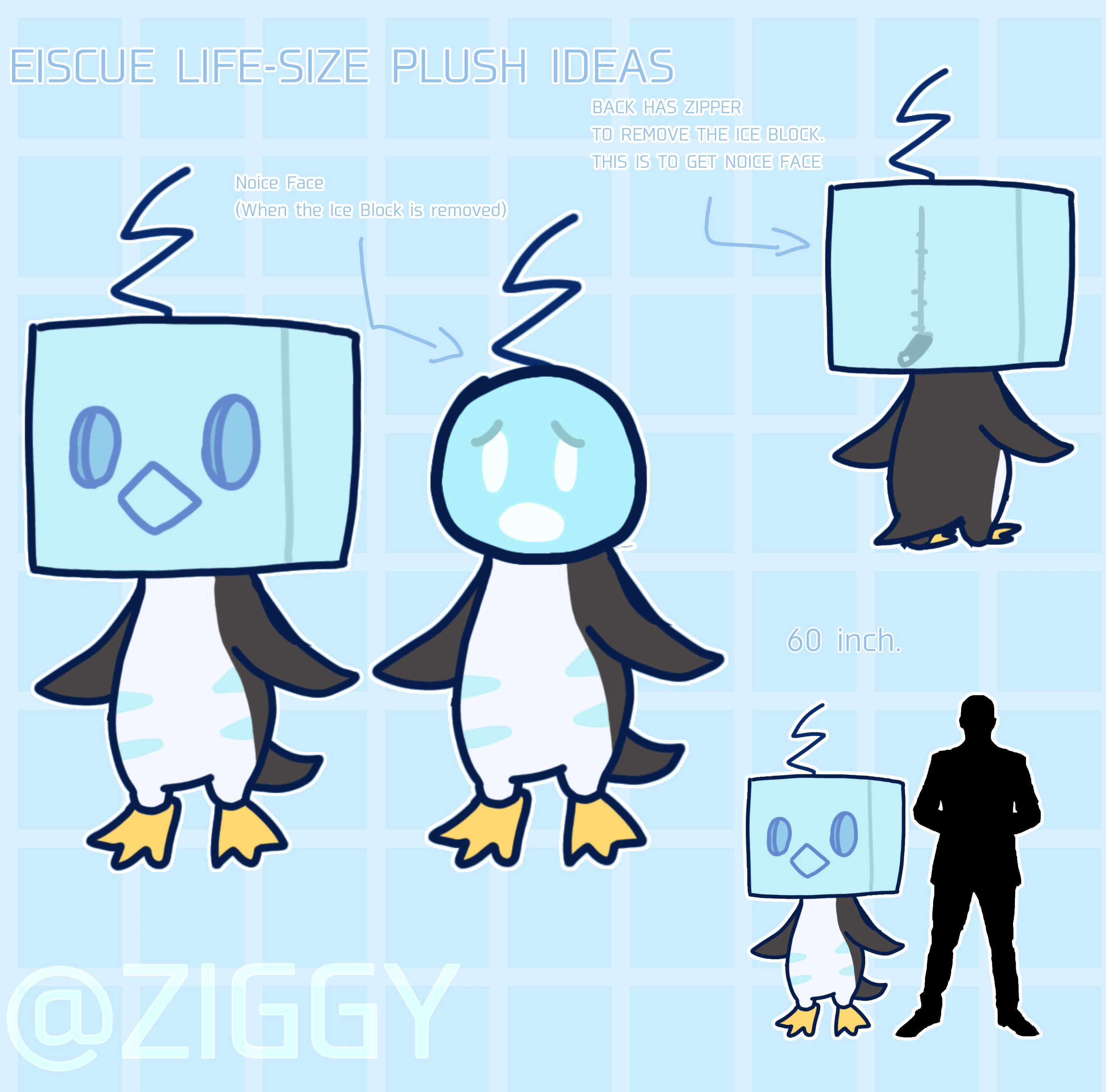 eiscue plush concepts | Fandom