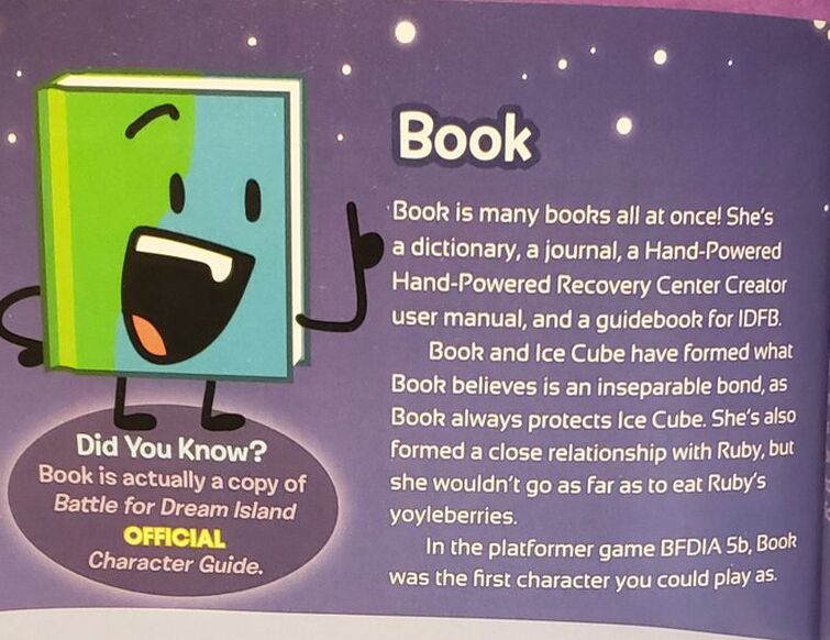 BFB Official Character Guide! | Fandom