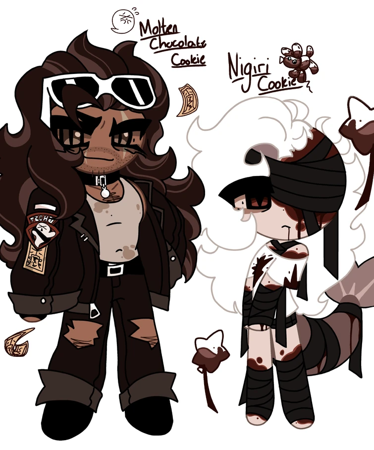 Molten Chocolate Cookie and Nigiri Cookie relationship requesting!!1!1! | Fandom