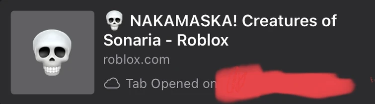 💀NAKAMASKA! Creatures of sonaria roblox | Fandom
