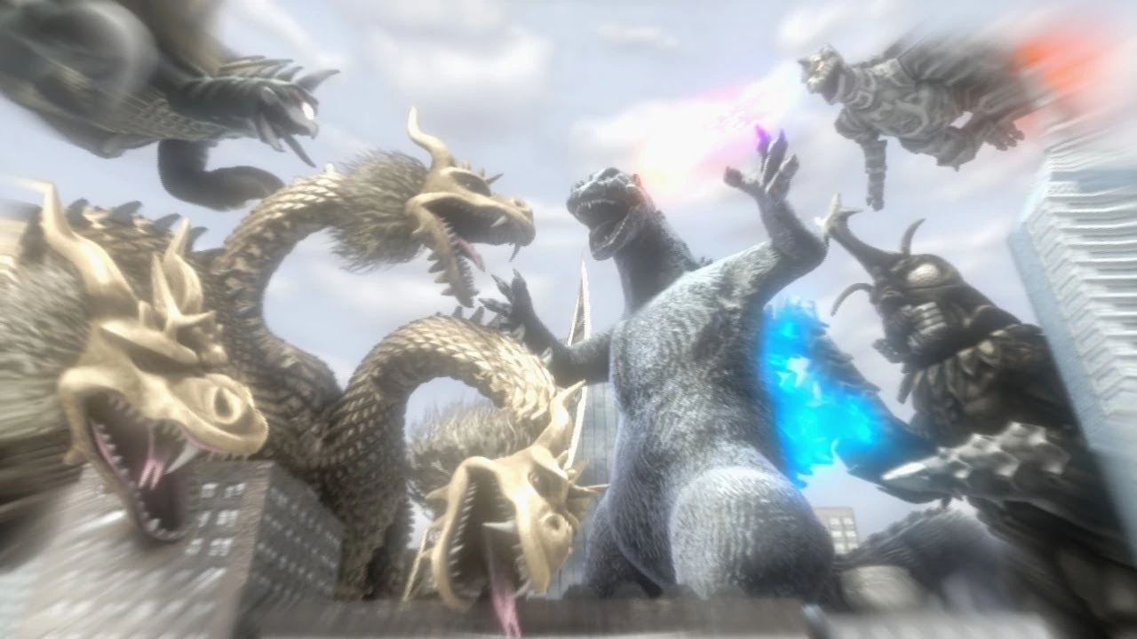 Godzilla Deals with 4 Kaiju by Vrahno | Fandom