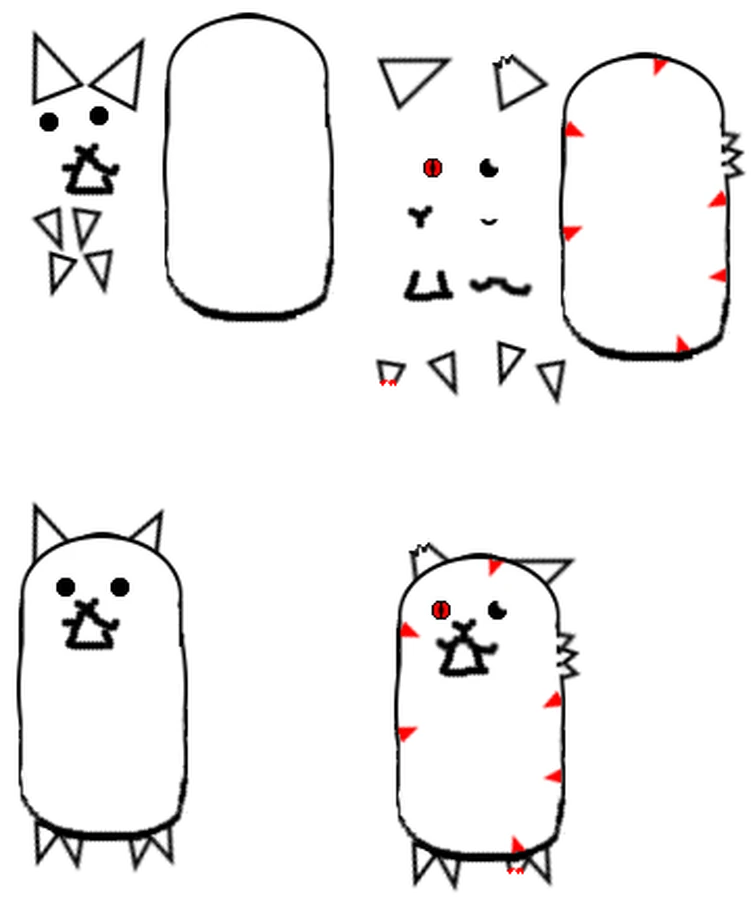 Sprite sheet of the Cats.exe | Fandom