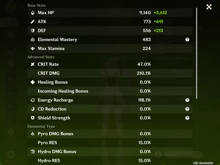 How is my dps nahida build? (She’s c0) | Fandom