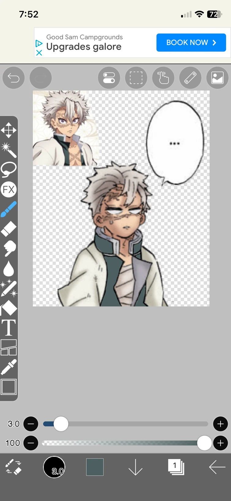 Quick Colored Manga Panel + Process | Fandom