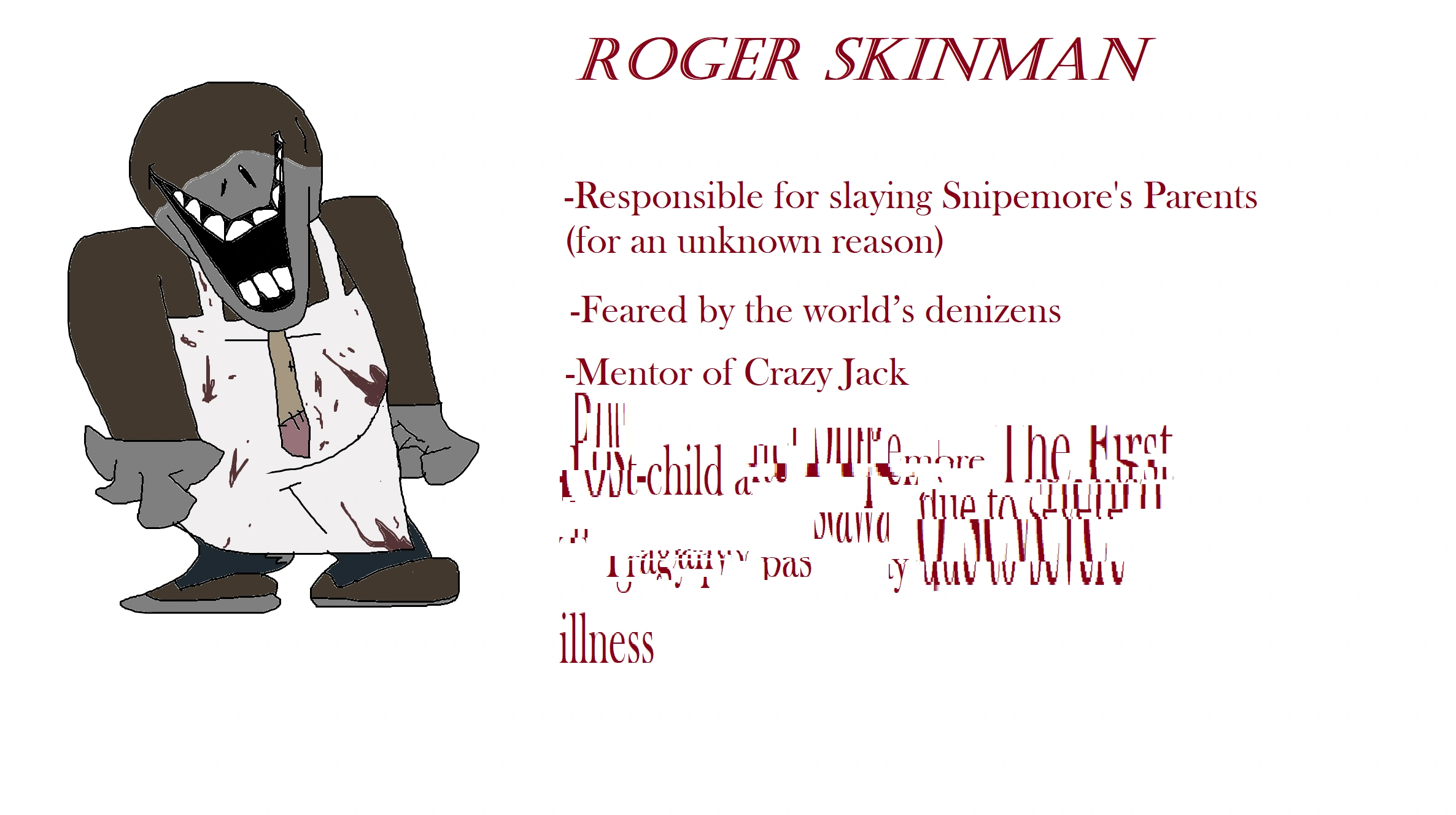 Meet Roger Skinman, Minor Horror's Antagonist! | Fandom
