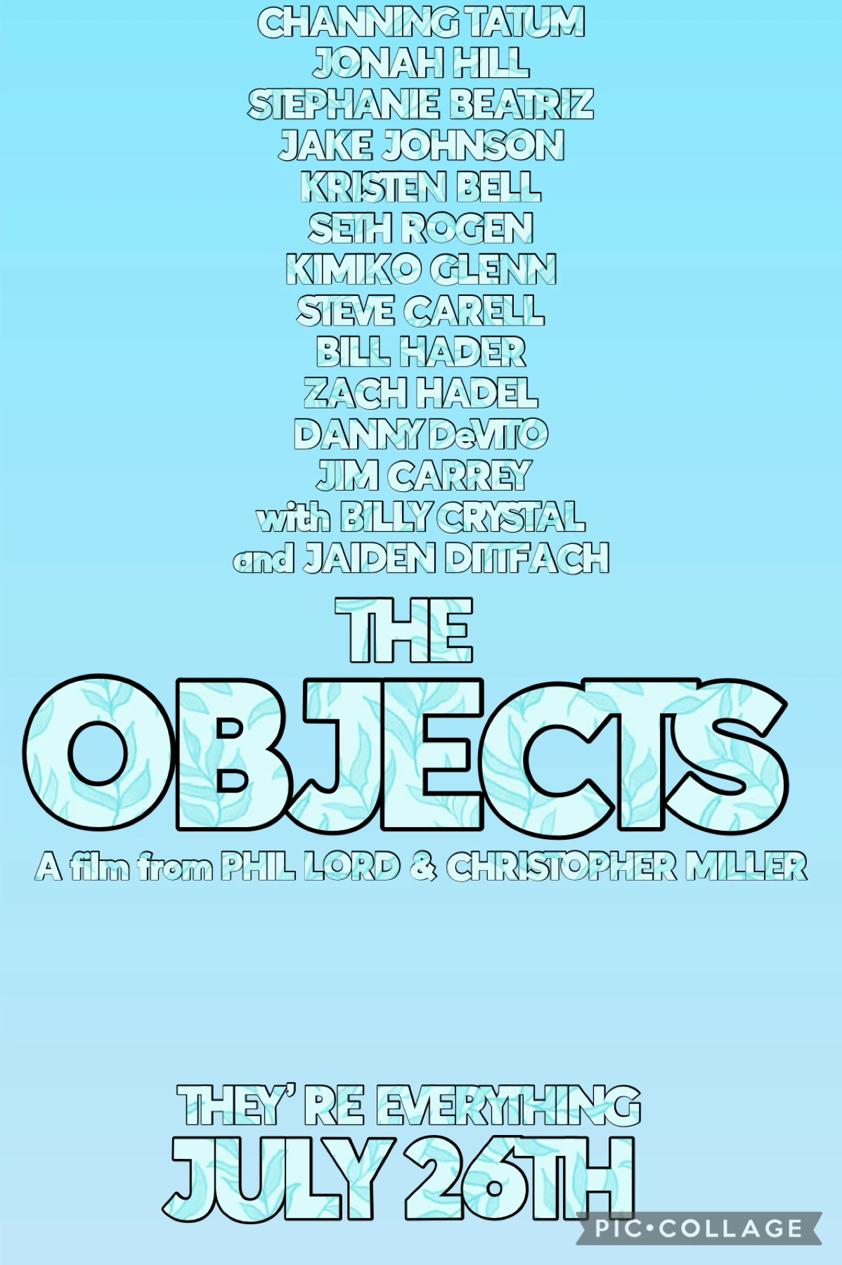 The Objects TEASER POSTER (Fanmade) | Fandom