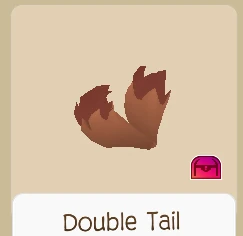 Natural colored party double tails | Fandom