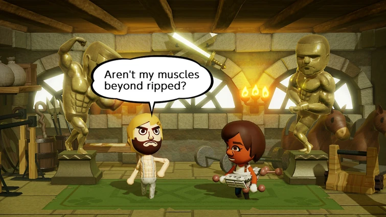 Goofy Photos I got while playing through Miitopia's Realm of Fey ...