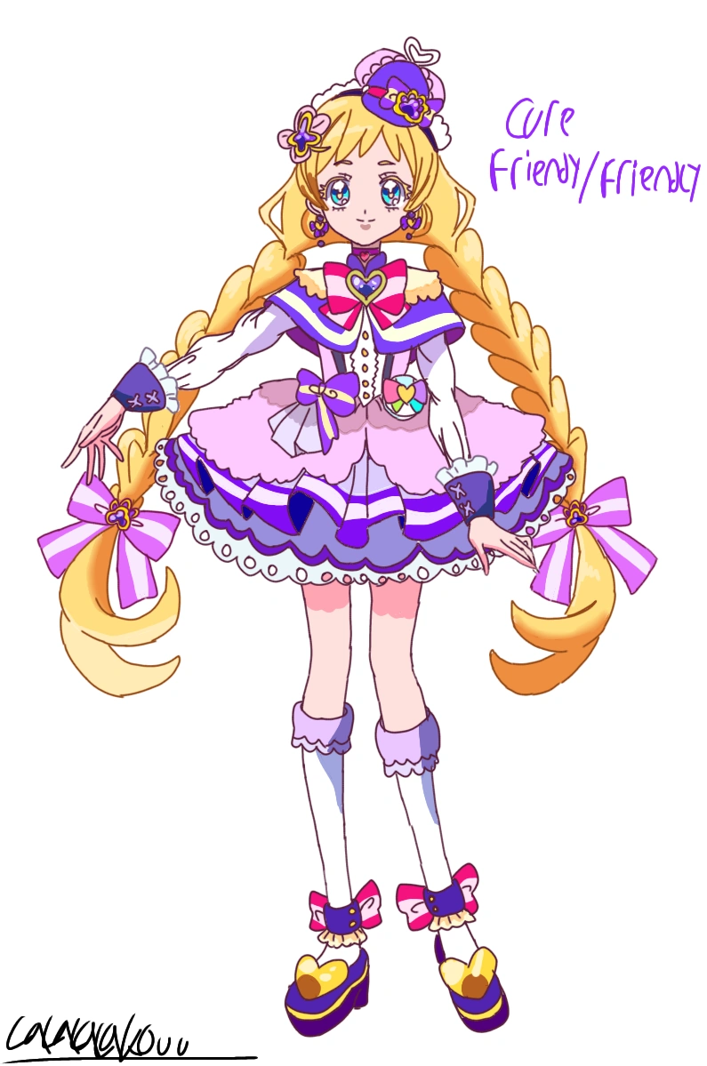 Cure friendy/friendly redesign remake | Fandom