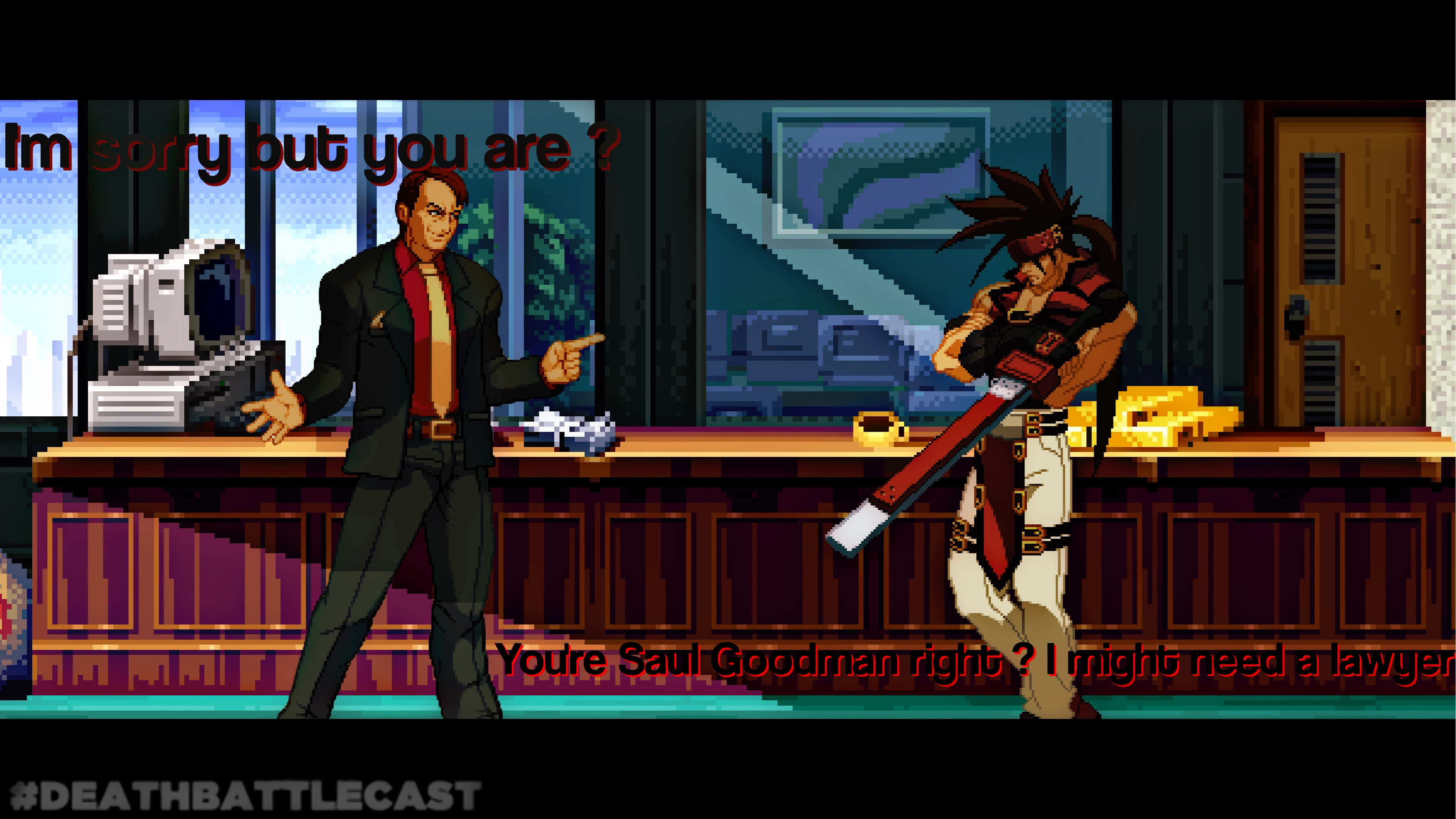 "Better Call The Gears" Saul Goodman vs Sol Badguy (Breaking Bad vs ...