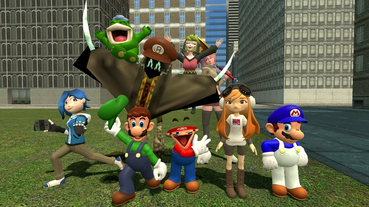 The SMG4 Gang smiles for the camera! | Fandom
