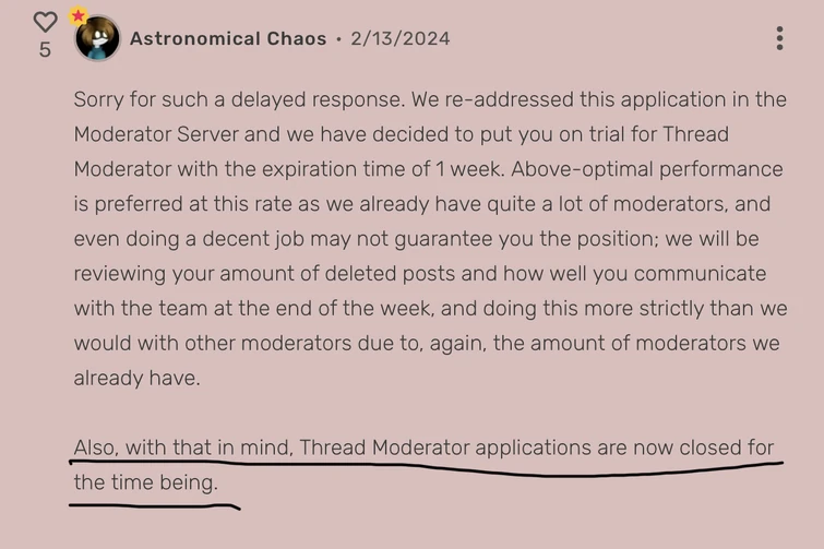 Application for Discussions Moderator: I'm thomas I guess | Fandom