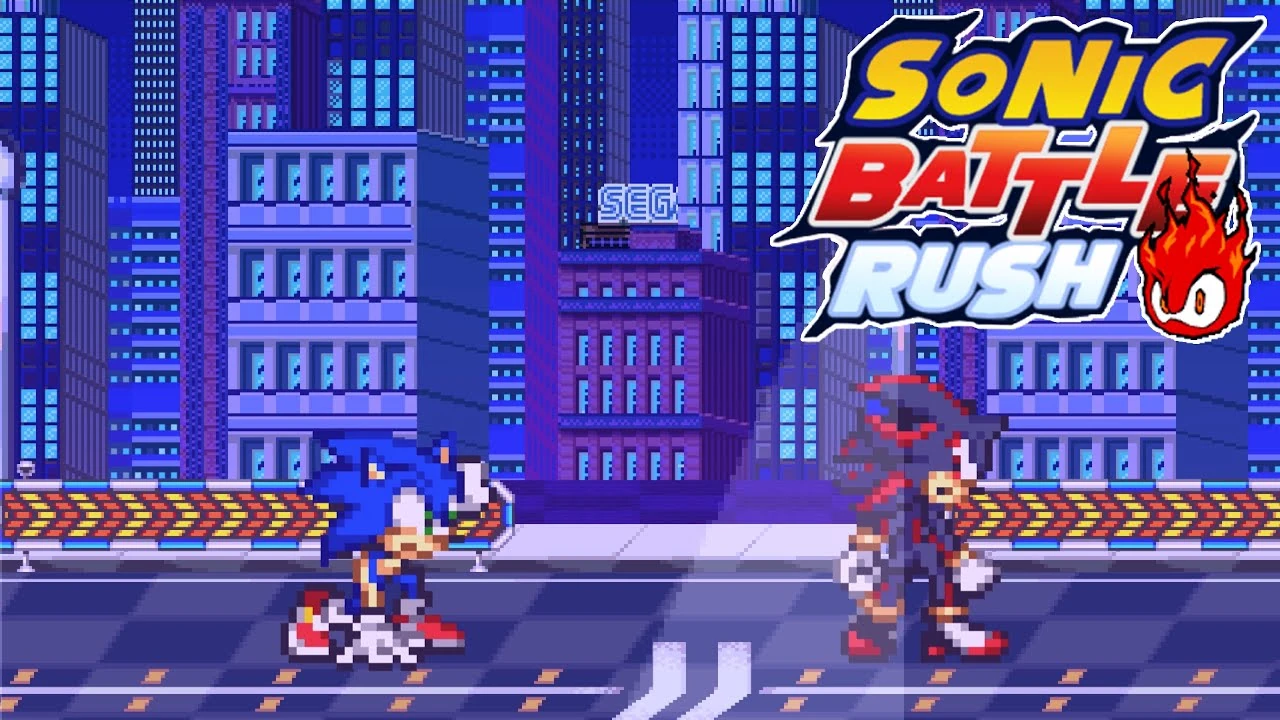 If Sonic Battle Was A Proper 2D Fighting Game - Sonic Battle Rush ...