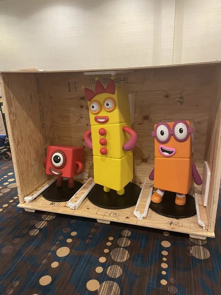 Funny numberblock statues! | Fandom