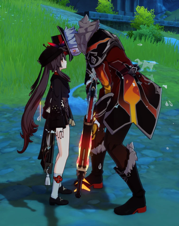 hu tao screenies except im harassing enemies | Fandom