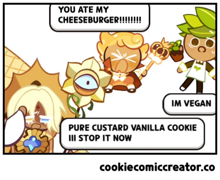 pure vanilla being stressed for 5 whole comics | Fandom
