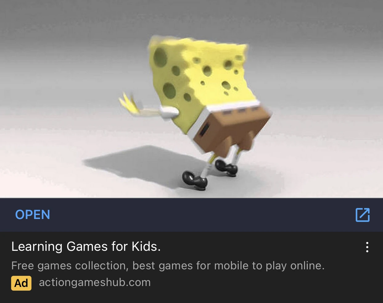 ah yes spongebob’s dancing is Learning Games for Kids. | Fandom