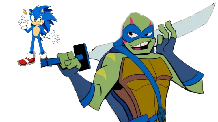 Sonic and Leonardo | Fandom