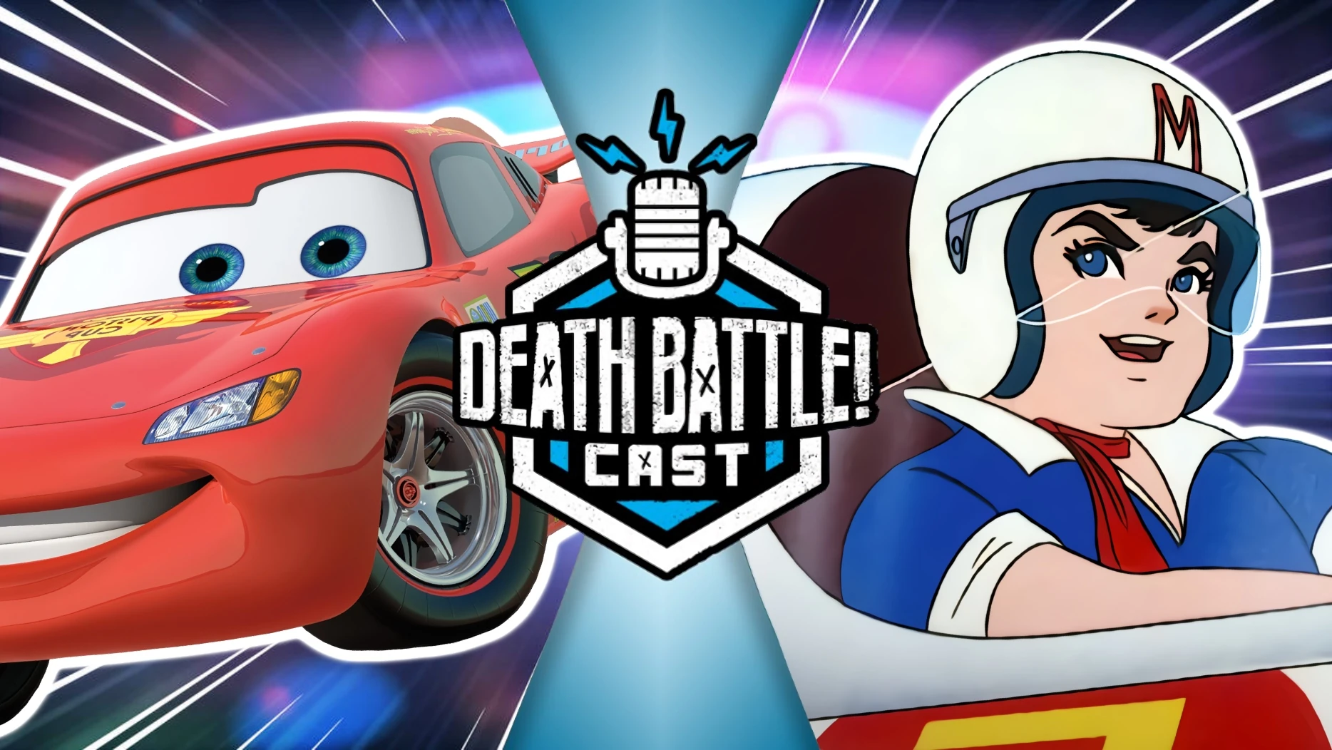 POV: Lightning McQueen vs Speed Racer becomes a death battle cast, how ...