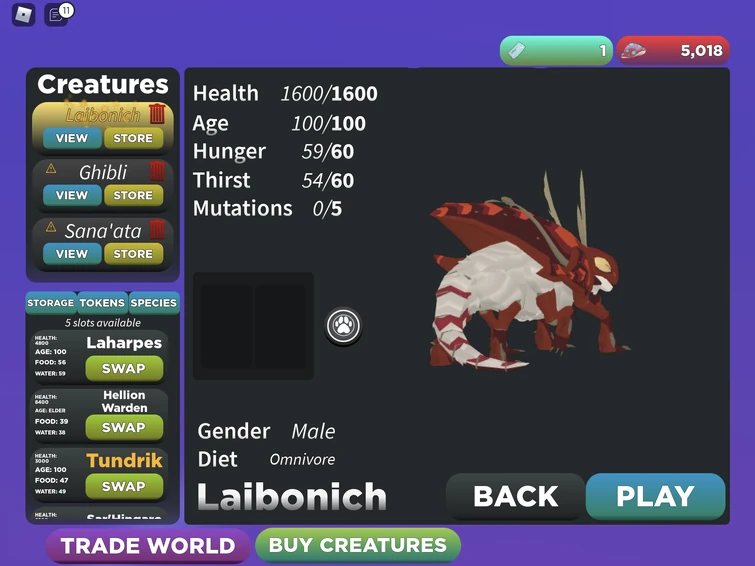 Trading glimmer Laibonich | Fandom