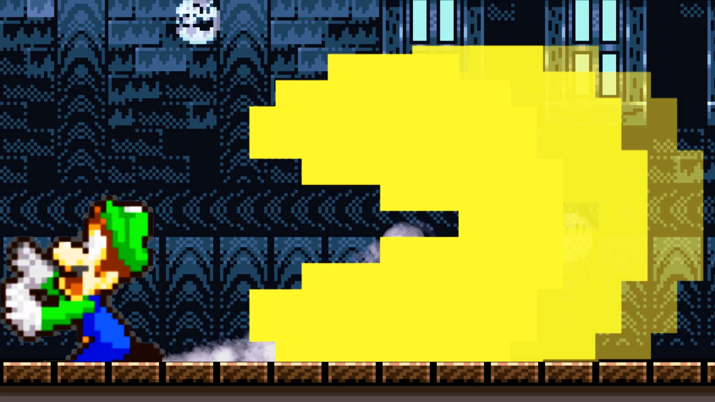 Luigi vs Pac-Man Sprite Art | Fandom