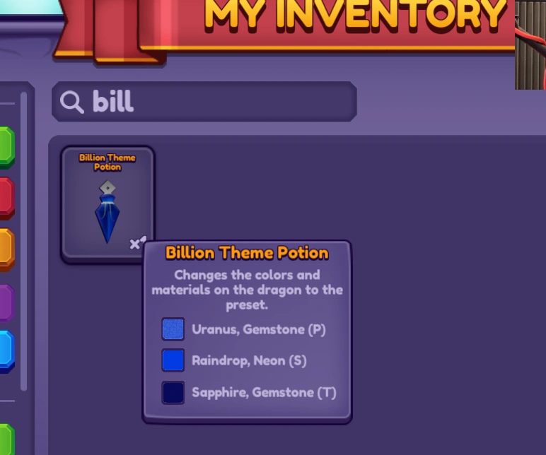 GUYS!!! NEW POTION FOR THE 1BIL. IT'S 2/3 GEM MATS! CODE: 1bilvisits | Fandom