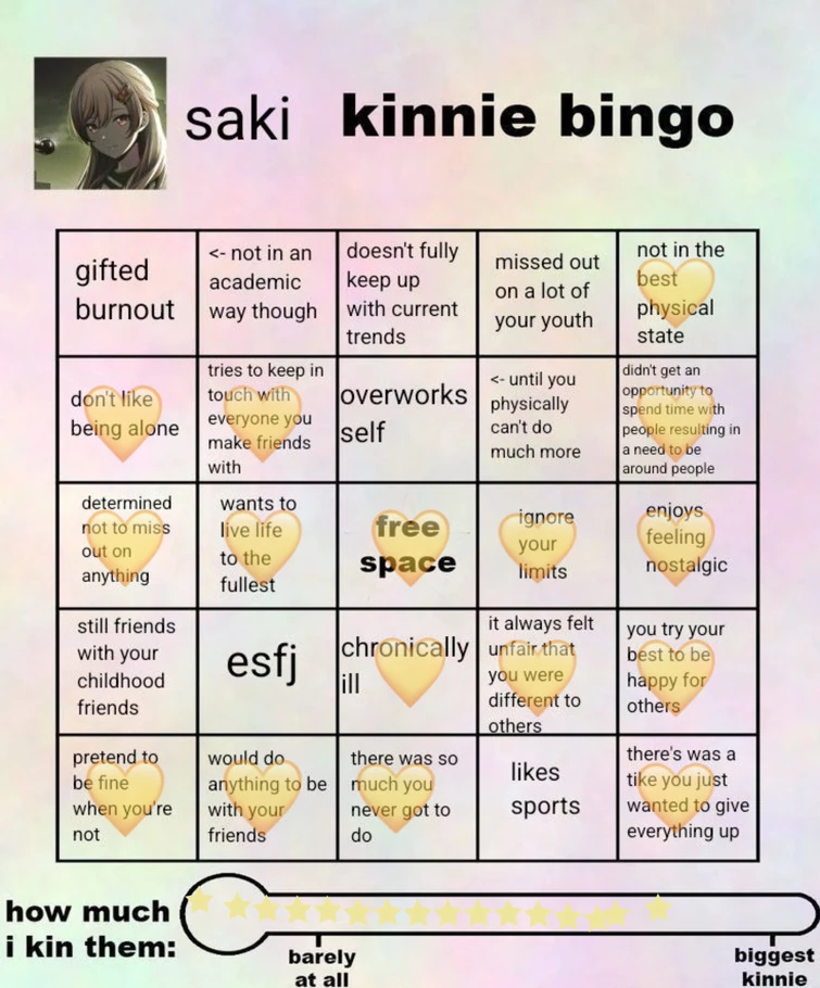 Doing Kinnie Bingos Part One!! Leo/Need~ | Fandom