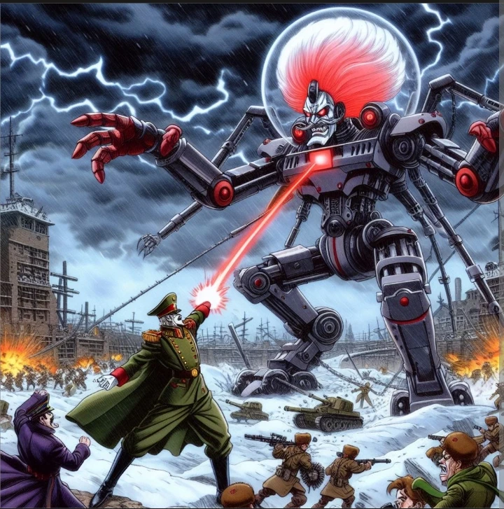 Rudolf Von Stroheim fighting in Stalingrad, 1943 (upscaled and ...