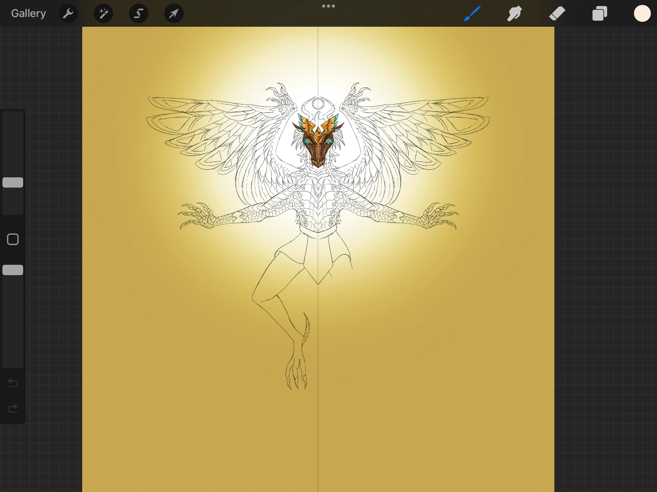A boring old wip of CRKRW Golden Cheese dragon | Fandom