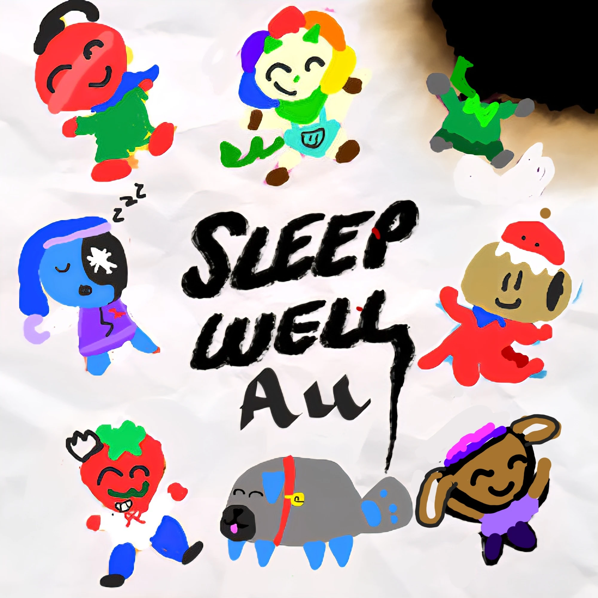 Sleep well art | Fandom