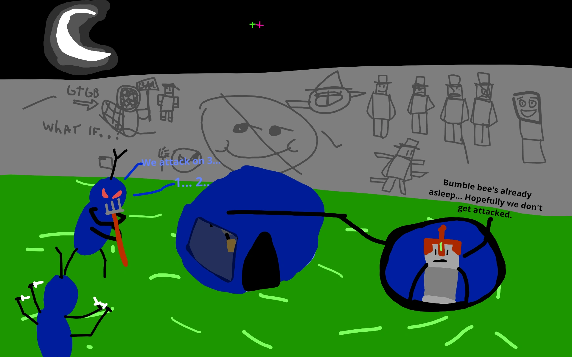 Brave bee, look outside. | Fandom