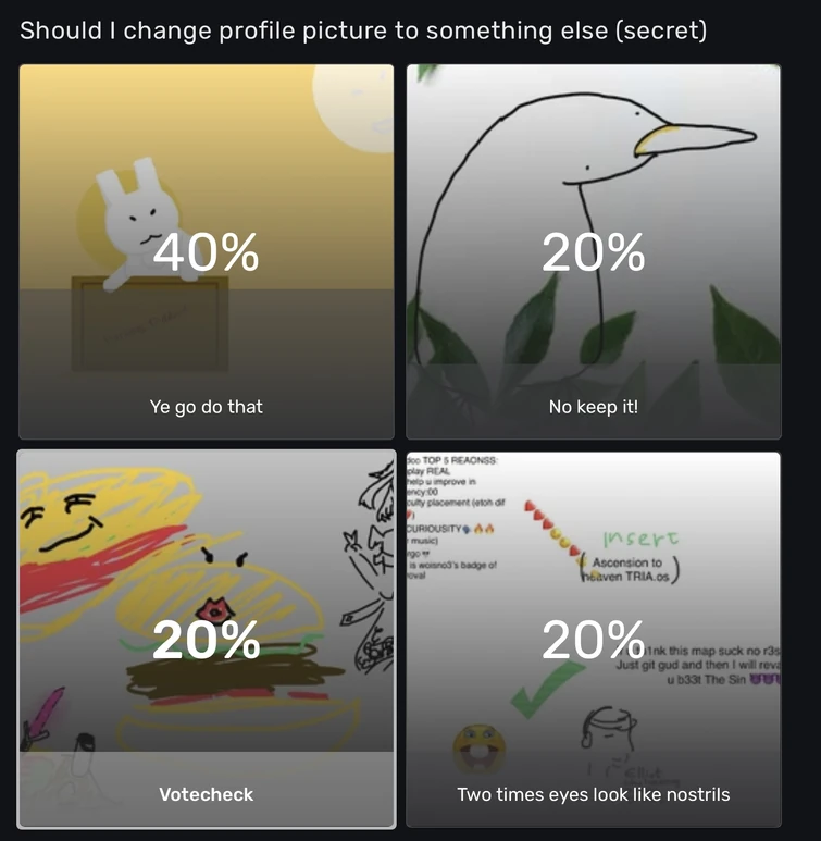 Profile pic change (spot the difference)! | Fandom