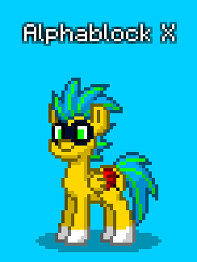 Alphablocks in Pony Town (Part 5) | Fandom