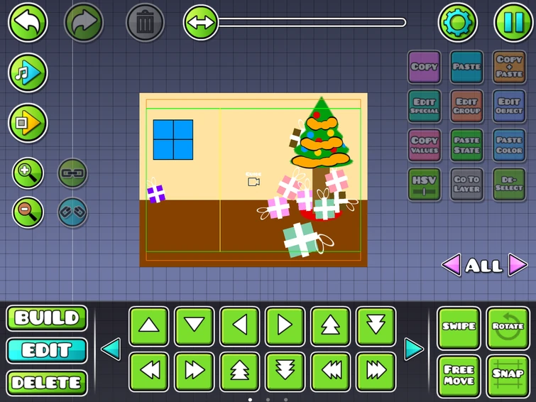 makin a christmas gd level | Fandom