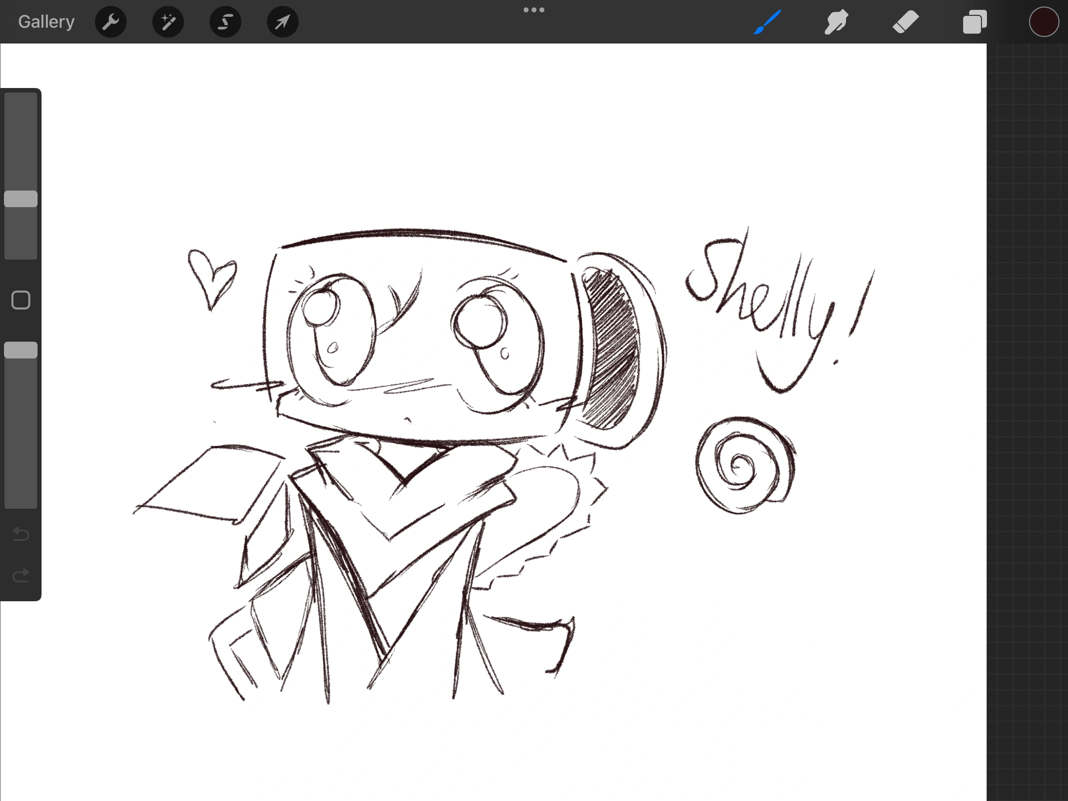 A shelly for my friends bday | Fandom