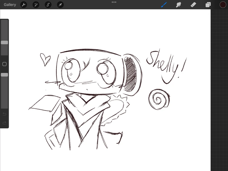 A shelly for my friends bday | Fandom