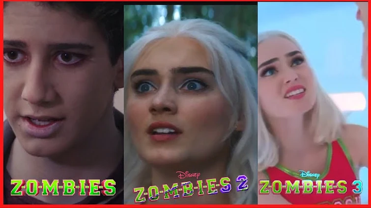 ADDISON PUNCHES ZED | COMPILATION | ZOMBIES 1-2-3 | Fandom